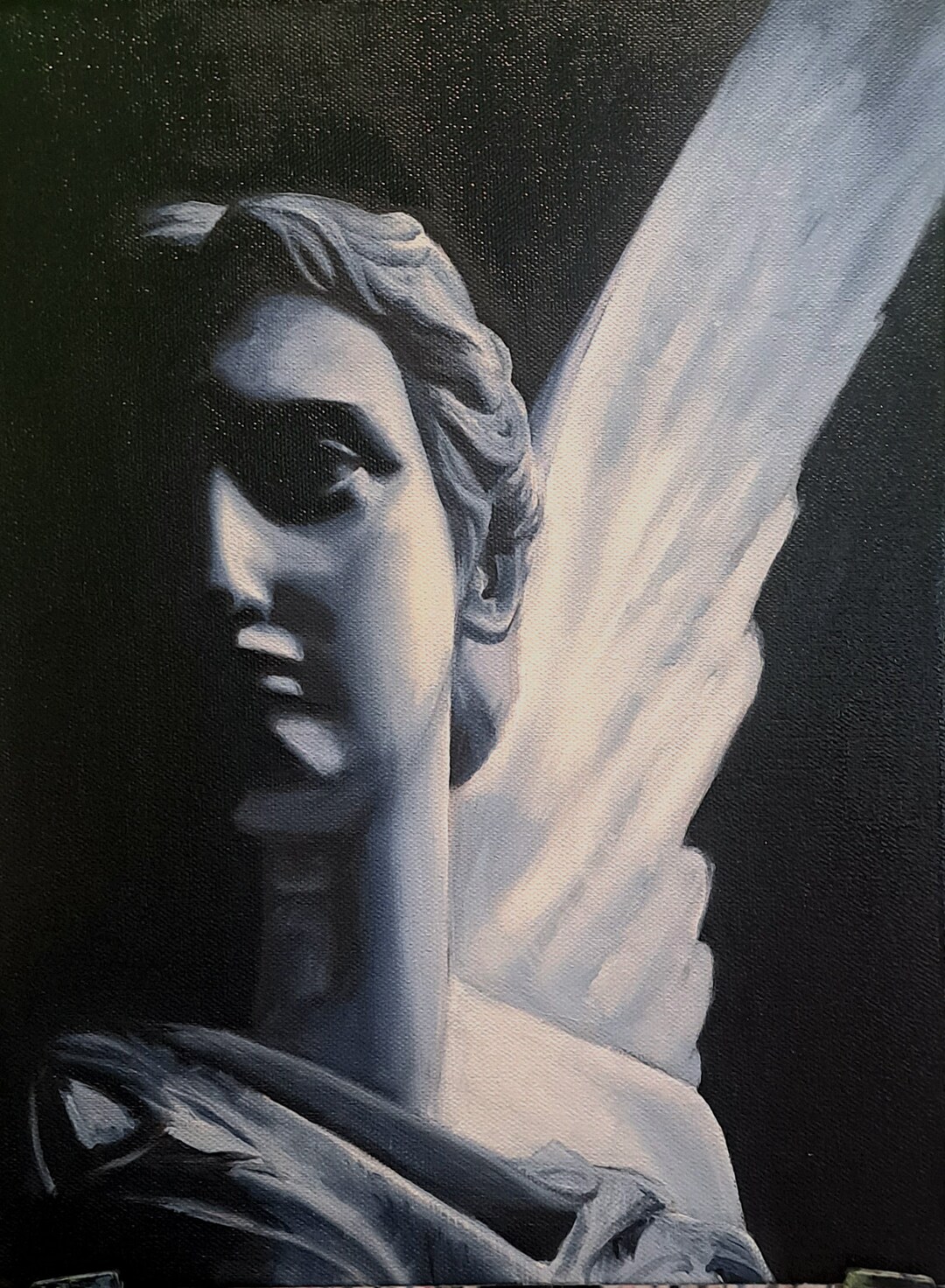 Oil Painting Angel - Etsy