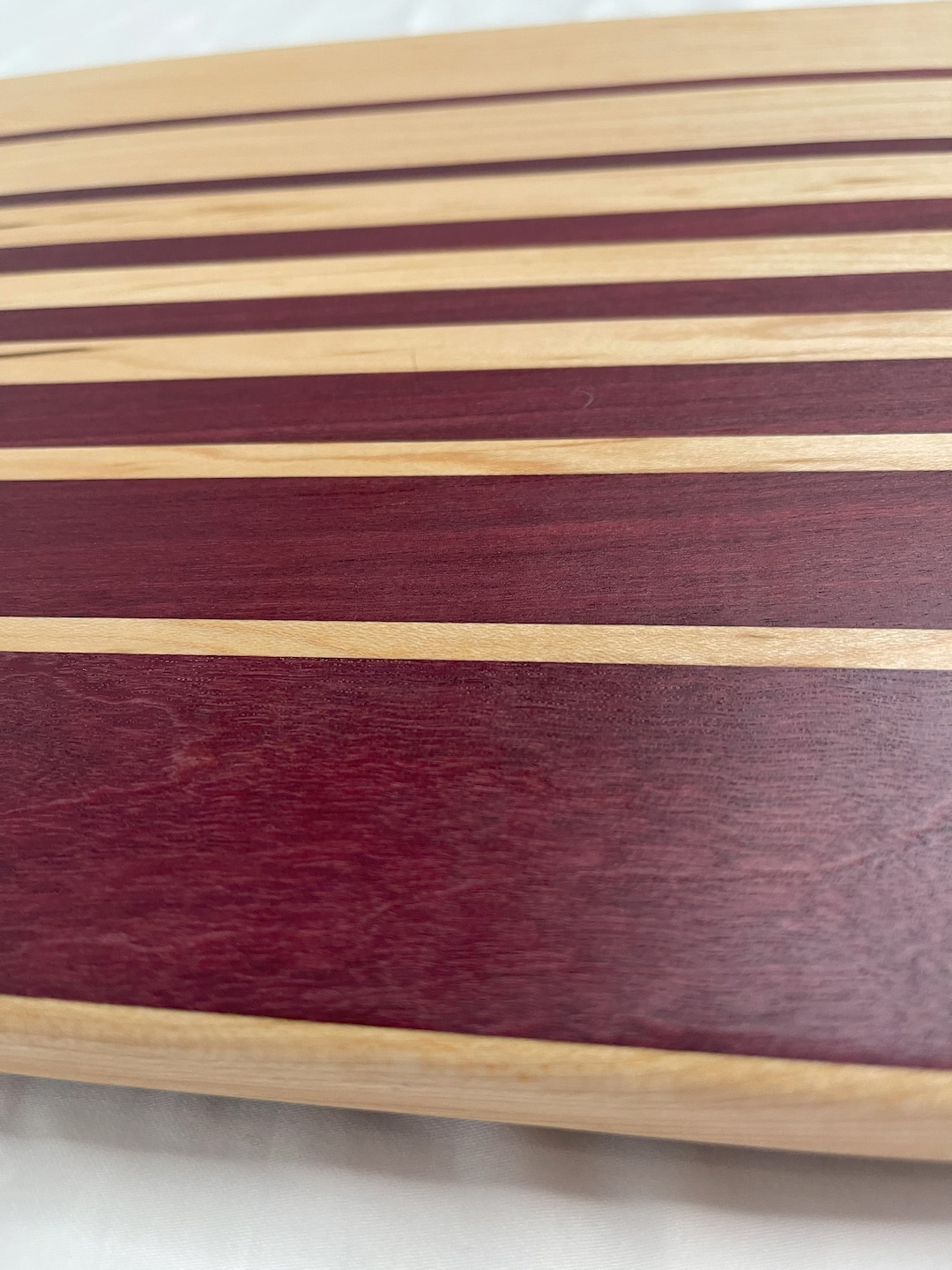 Gradient Maple and Purpleheart Cutting Board - Etsy