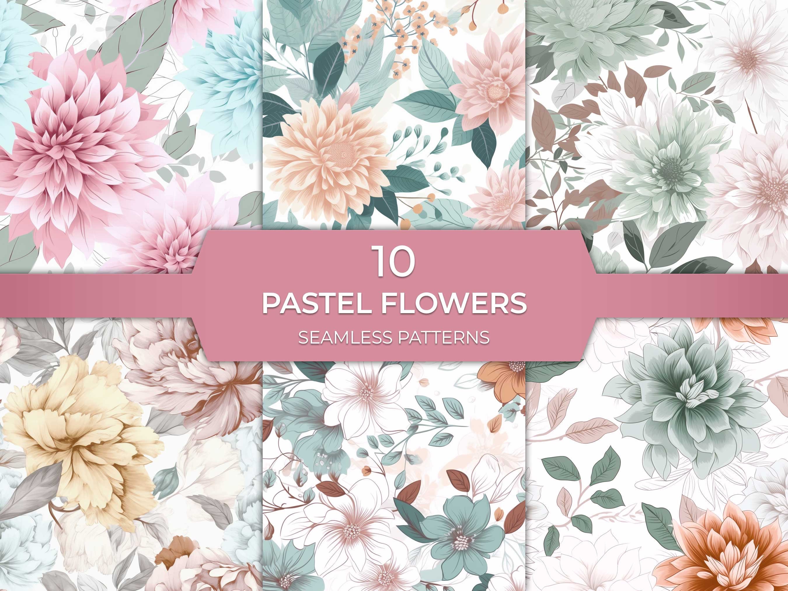 Pastel Flower Patterns