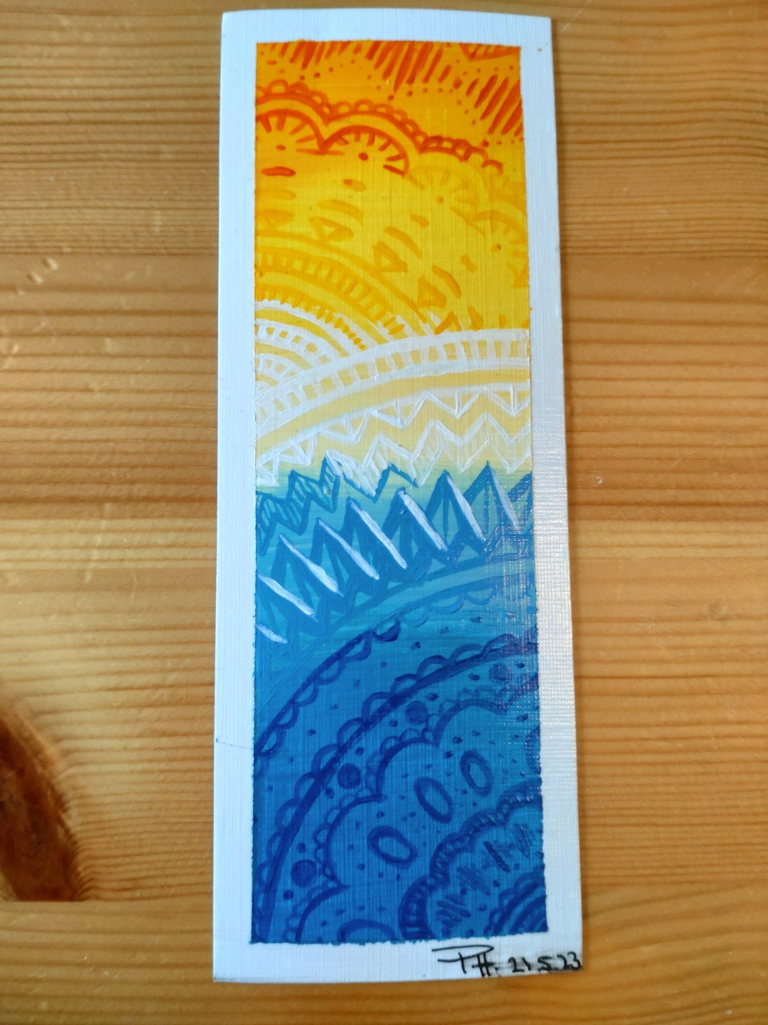 Aroace Color Pattern, Original Painting - Etsy