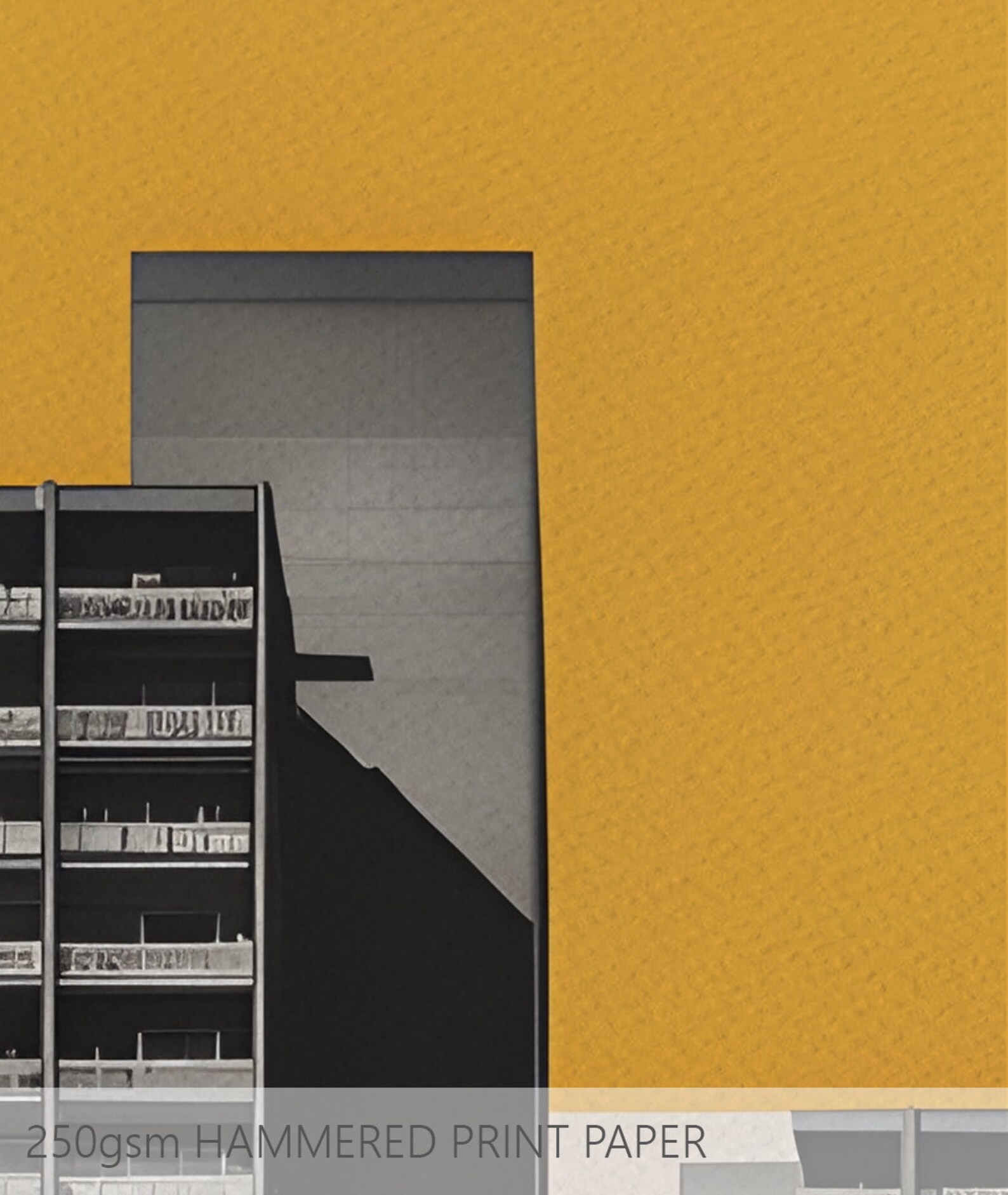 A Brutal Moon Architectural Print_moon_cityscape_the Barbican_wall Art ...
