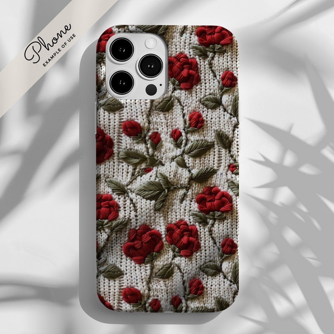 Seamless Roses | Rose Knit Pattern | 3D Texture | Repeating File ...