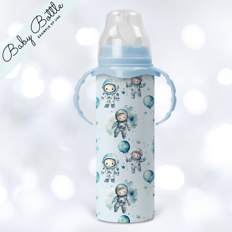 Astronaut Seamless Baby Fabric Pattern, Cute Baby Boy Nursery Space ...
