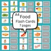 Alphabet Flash Cards, Children Visual Learning, A4/A5/ Instant Download ...