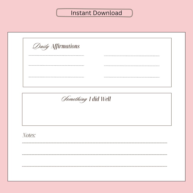 Gratitude Journal, Thankfulness Diary, Daily Gratitude Log, A4/a5 ...