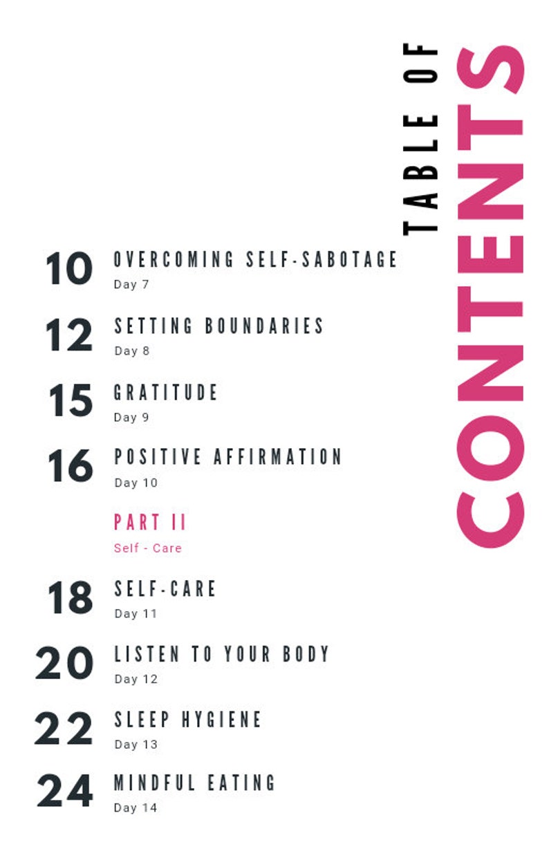 The Ultimate Self Love Workbook A Holistic 20 Day Guide To Etsy