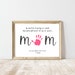 Mother's Day Handprint Art, Kids Handprint Craft, Personalized Mom ...