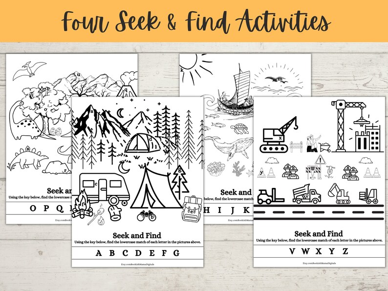 Alphabet Activities, Preschool Alphabet Learning Activities, Alphabet ...