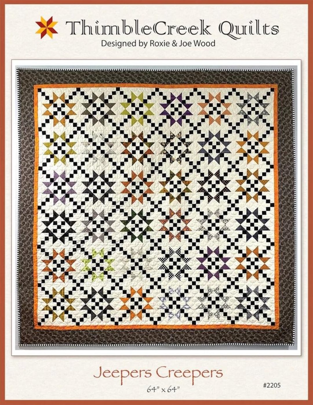 Jeepers Creepers Quilt Pattern by Thimblecreek Quilts. Designed by ...