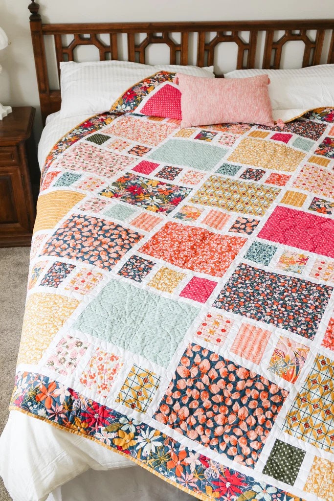 Craftsman Quilt Pattern by Amy Smart of Diary of a Quilter - Throw ...