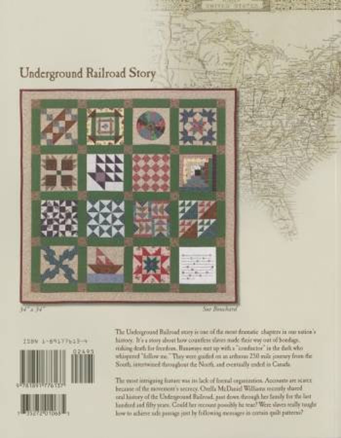 Underground Railroad Sampler Book by Eleanor Burns & Sue Bouchard ...