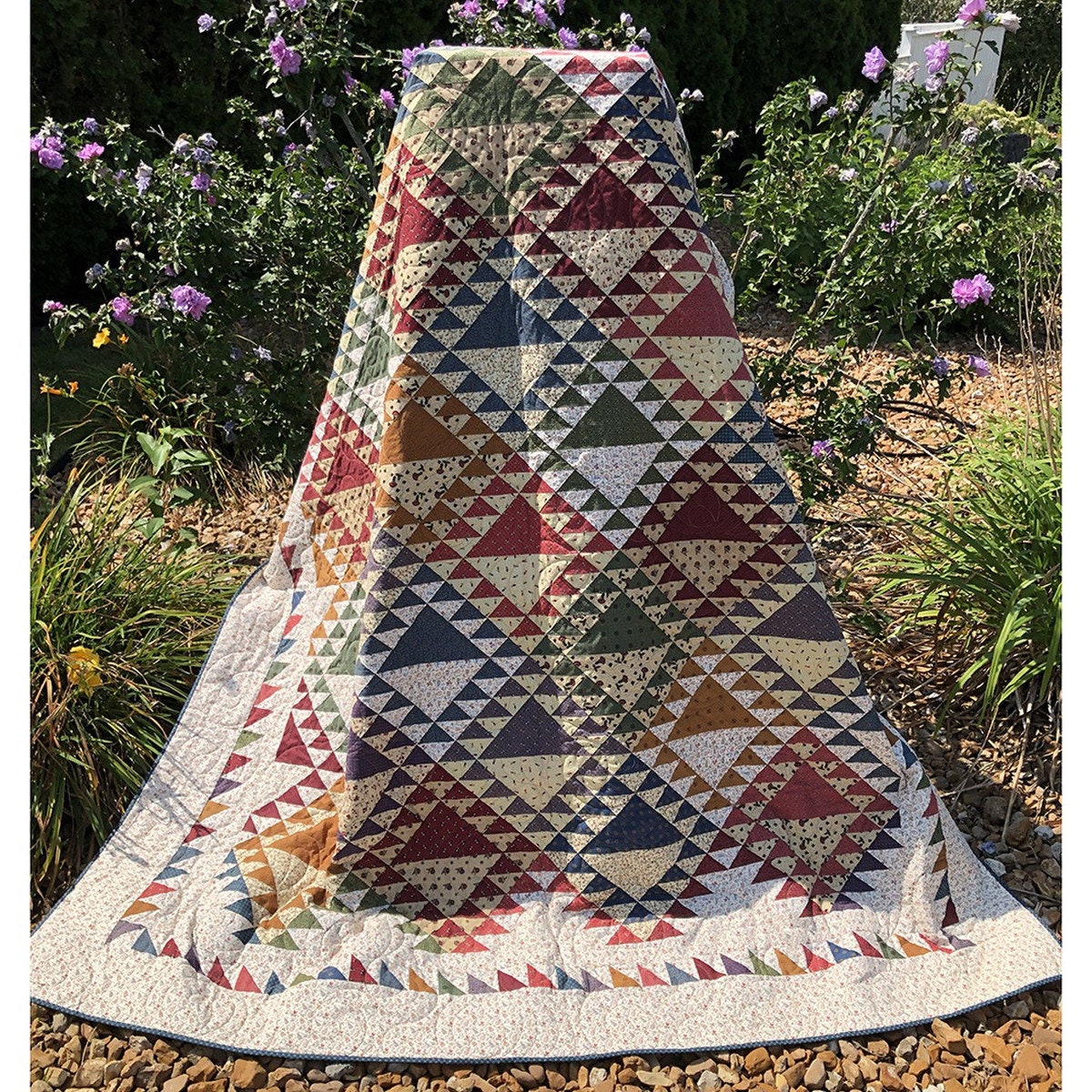 Flower Market Quilt Pattern by Pam Buda of Heartspun Quilts - Vintage ...