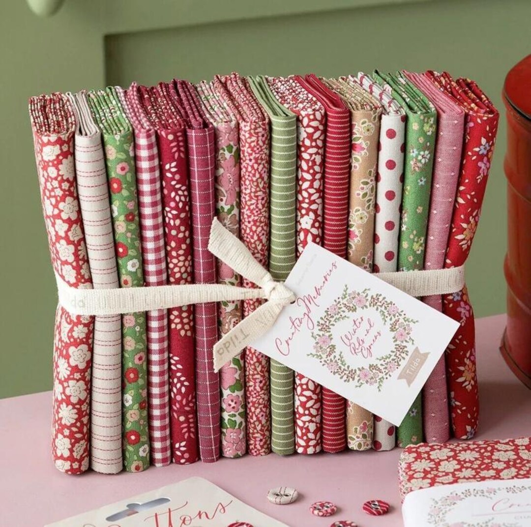 Creating Memories Seasonal Basics - Winter - Fat Quarter Bundle by ...