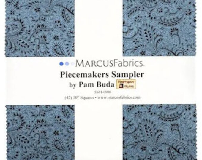Rare - Piecemakers Sampler by Pam Buda for Marcus Fabrics - (42) 10 ...