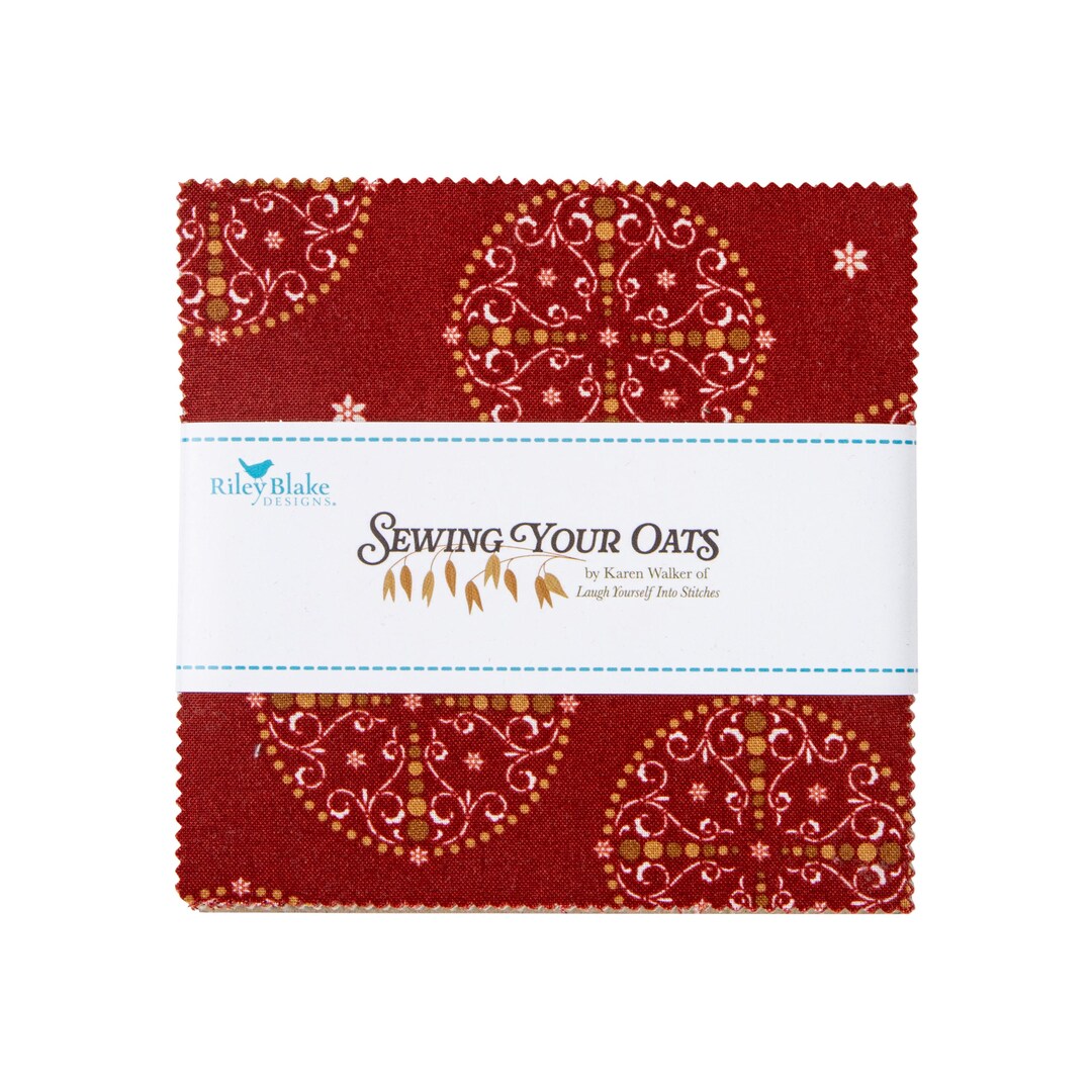 Sewing Your Oats 5" Square Stacker by Karen Walker of Laugh Yourself ...