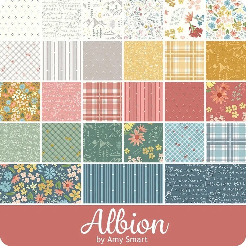 Albion Collection by Amy Smart for Riley Blake Designs. 10" Stacker (42 ...