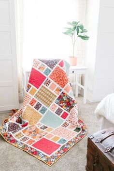 Craftsman Quilt Pattern by Amy Smart of Diary of a Quilter - Throw ...