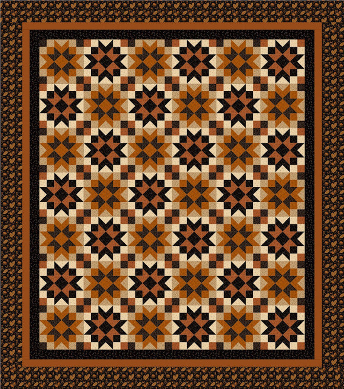 Spellbound Quilt Pattern No. 318 by Pam Buda for Heartspun Quilts 70 X ...