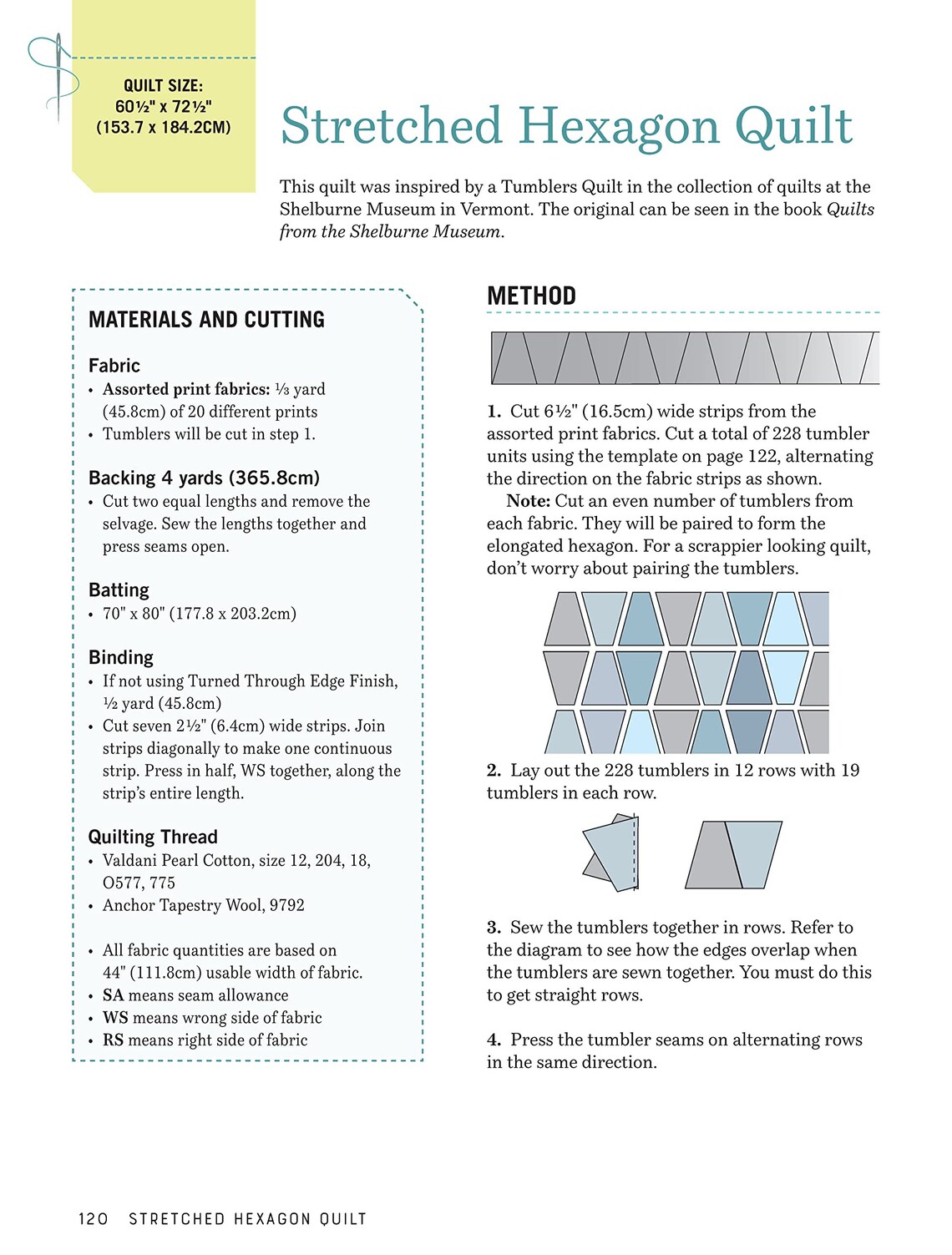 Hand Quilting Techniques for Farmhouse Style - Book - Easy, Stress-free ...