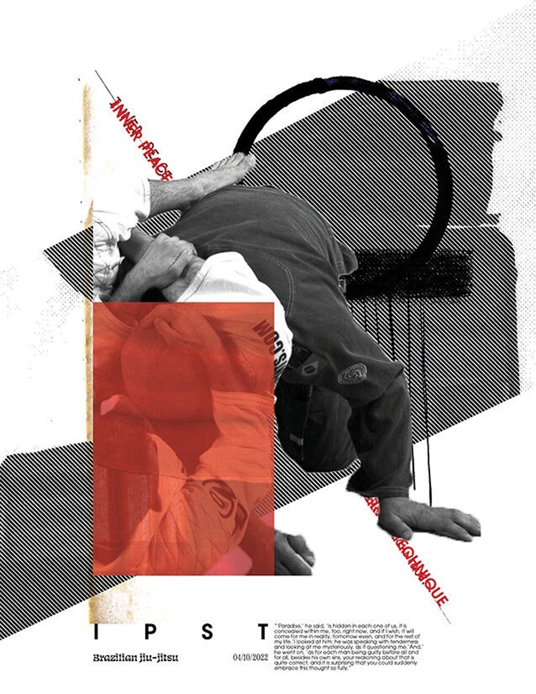 Jiu-jitsu Art Poster - Etsy