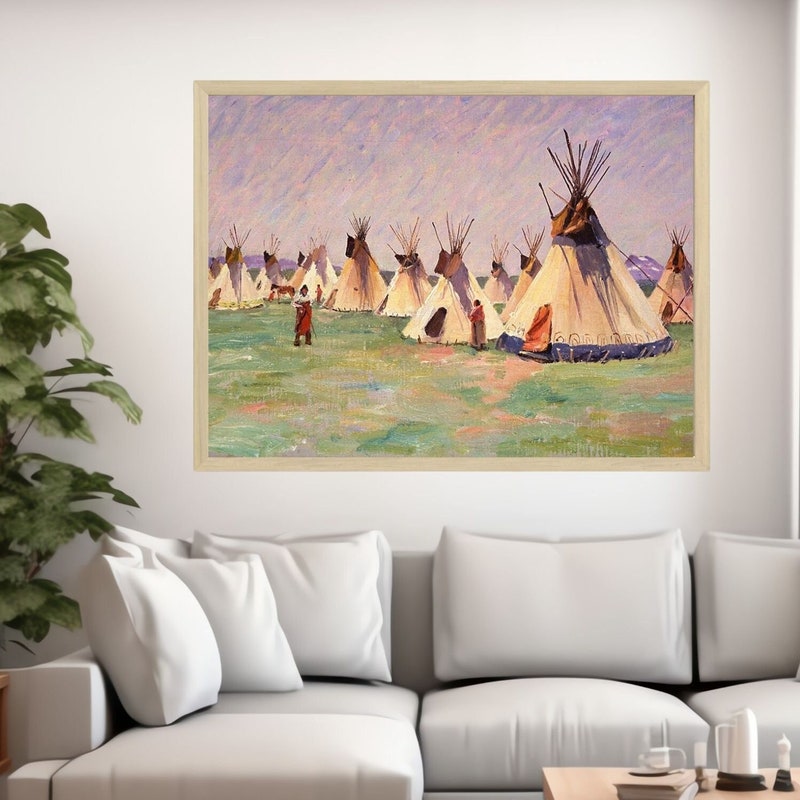 Teepee Painting - Etsy