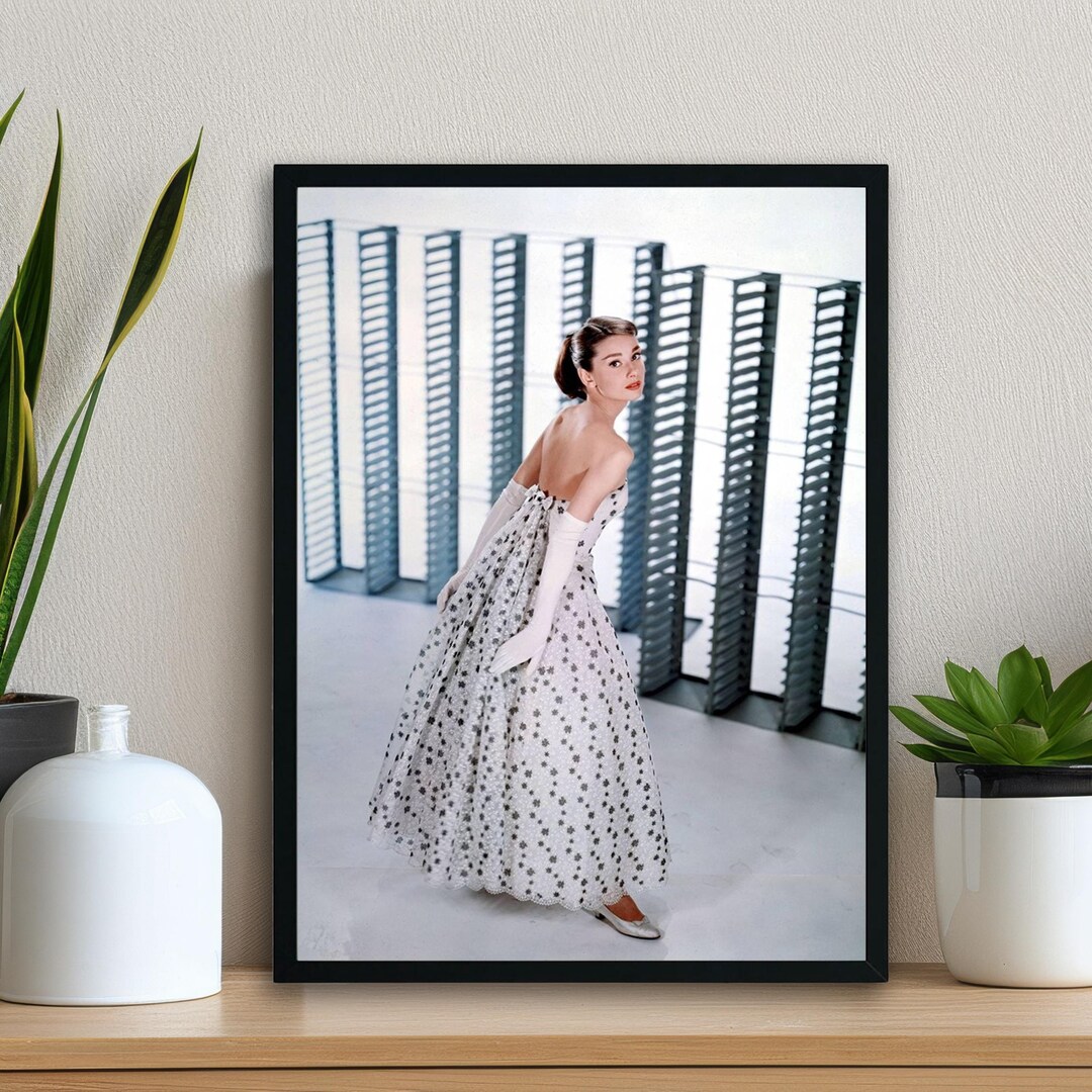 Audrey Hepburn 'funny Face' Movie Photo Print: Old Hollywood Home ...