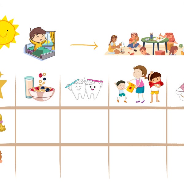 Get Ready Chart - Etsy