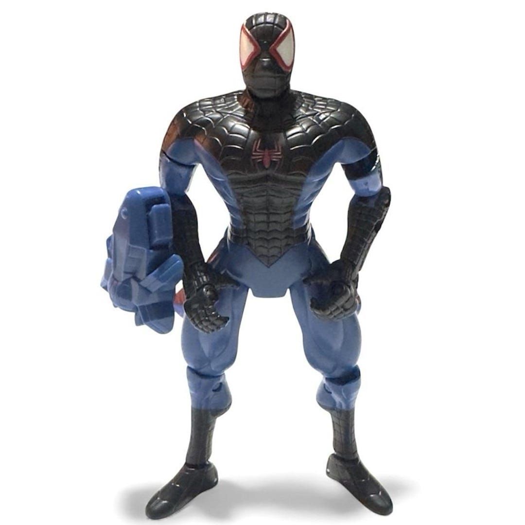 Spider-man Marvel Shape Shifters Spider-sense Spider Bat Toybiz 1998 W ...