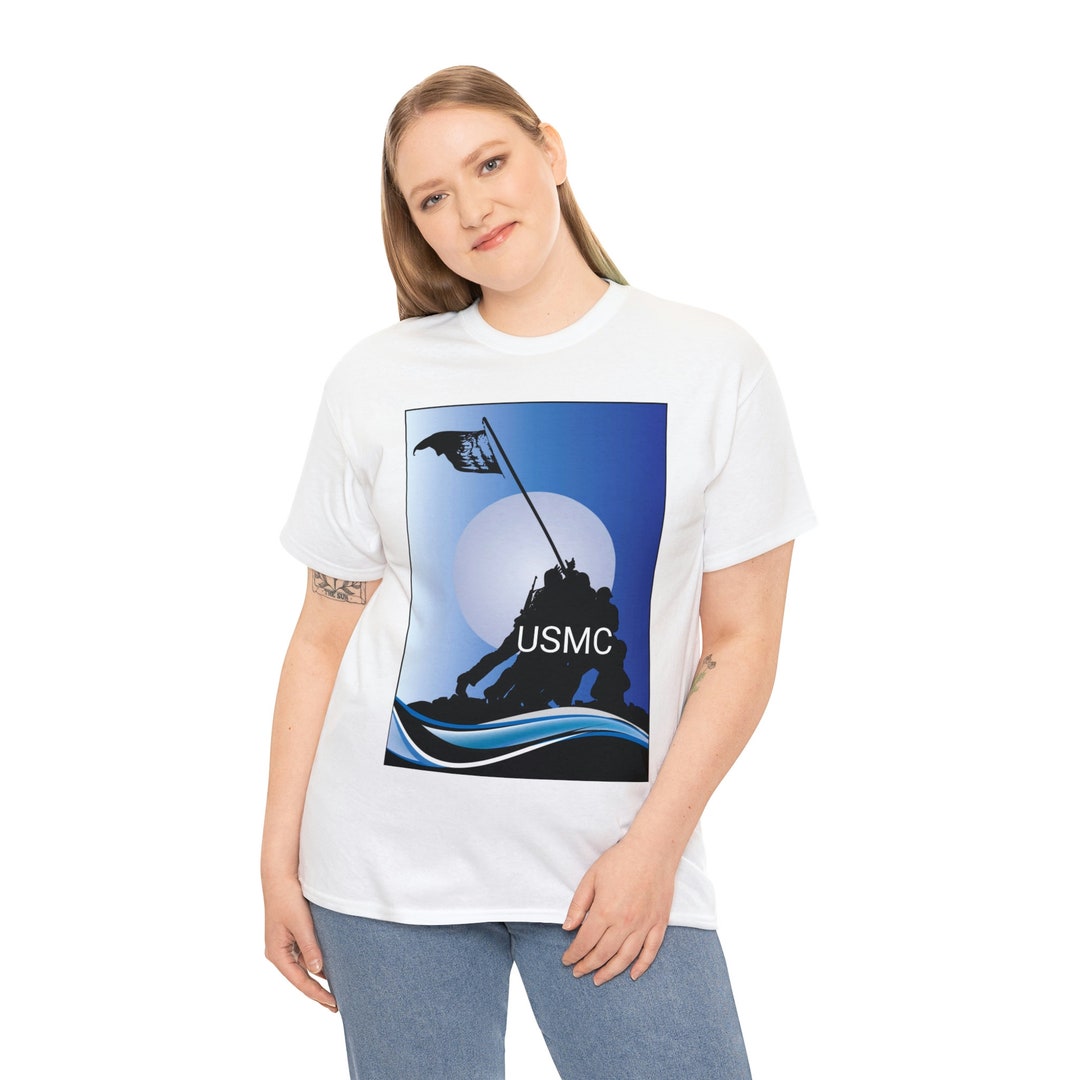 USMC FLASHY TEE - Etsy