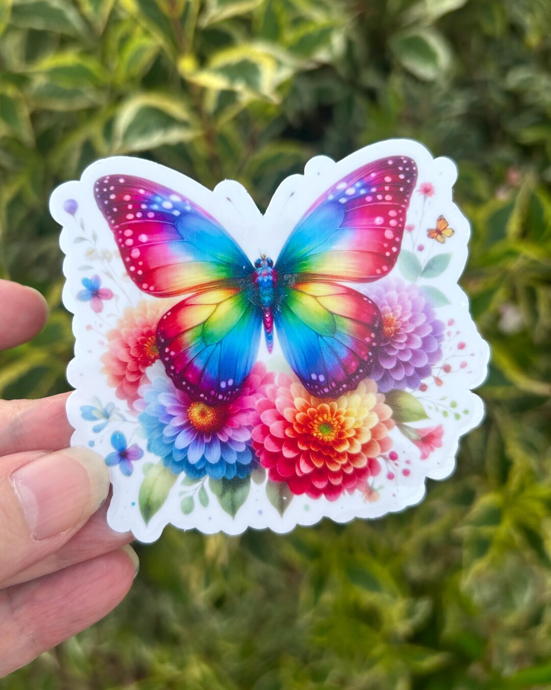 Transparent Butterfly Sticker | Scrapbooking |cute Stickers| Adorable ...