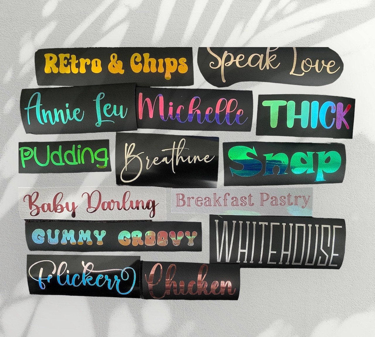 Personalised Vinyl Name Decal Label Stickers Gift Boxes - Etsy