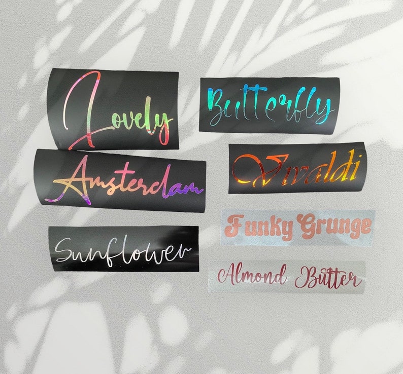 Personalised Vinyl Name Decal Label Stickers Gift Boxes - Etsy