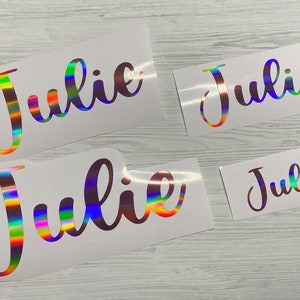 Personalised Vinyl Name Decal Label Stickers Gift Boxes - Etsy