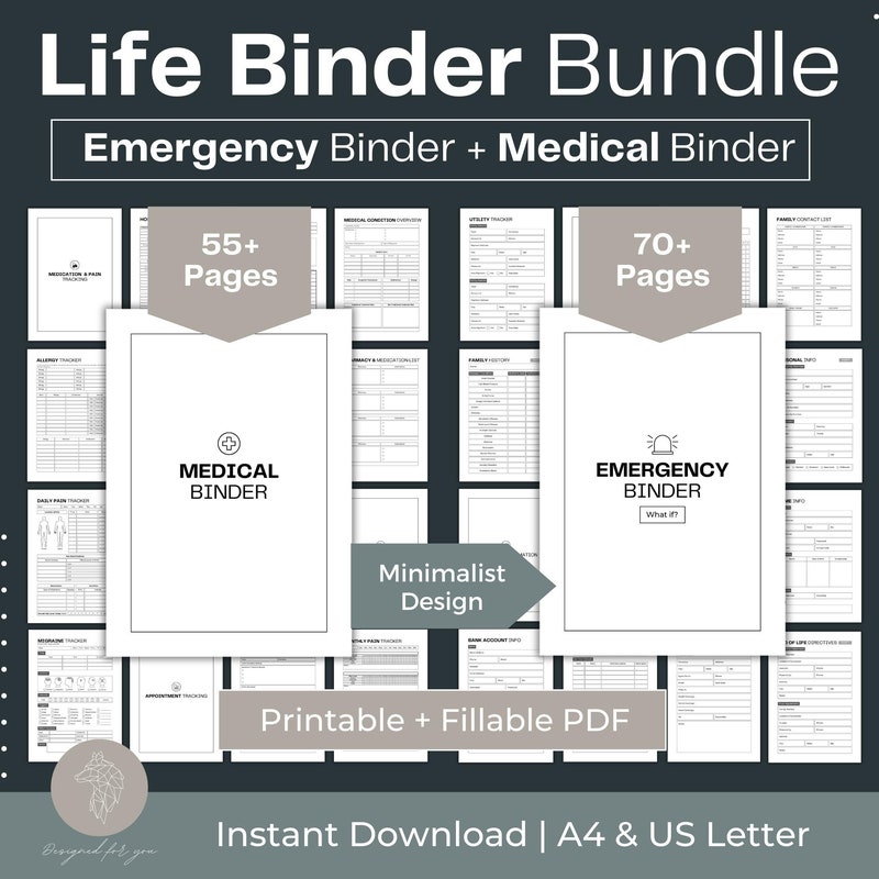 Life Binder - Etsy