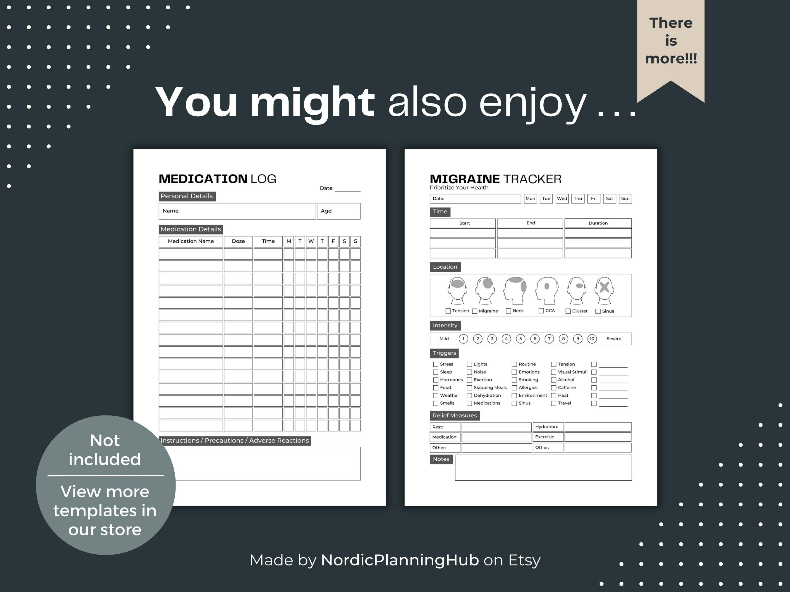Chronic Illness Tracker Printable for Your Medical Binder - Etsy Chronic Illness Tracker Printable for Your Medical Binder - Etsy