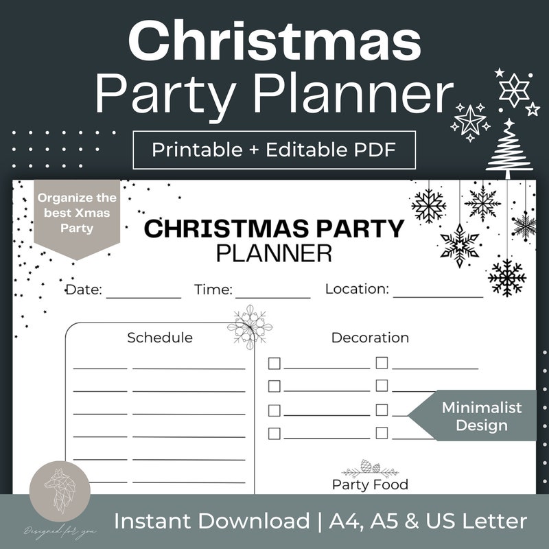 Christmas Planner - Etsy
