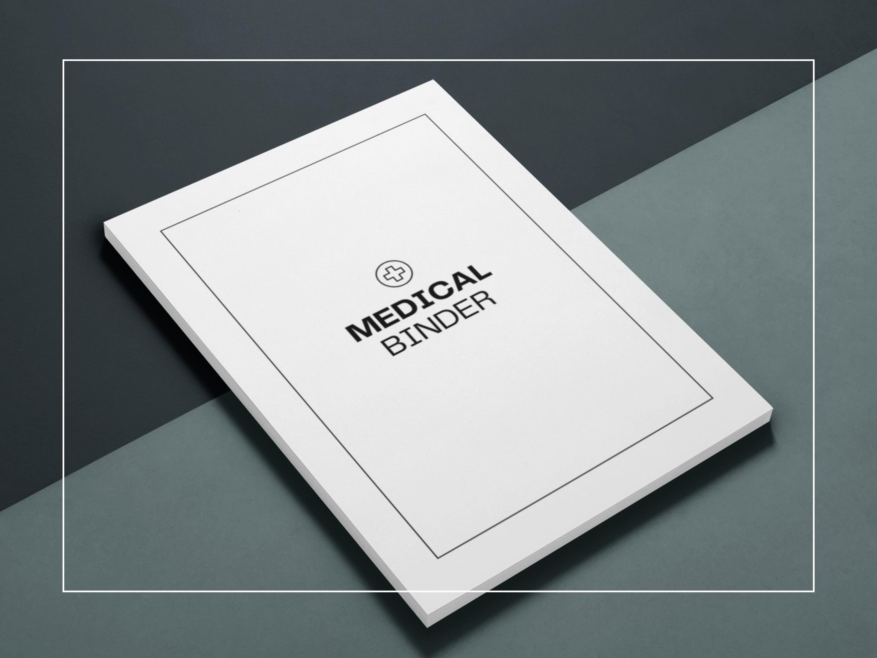 Medical Planner Printable Medical Binder Chronic Illness Planner ...