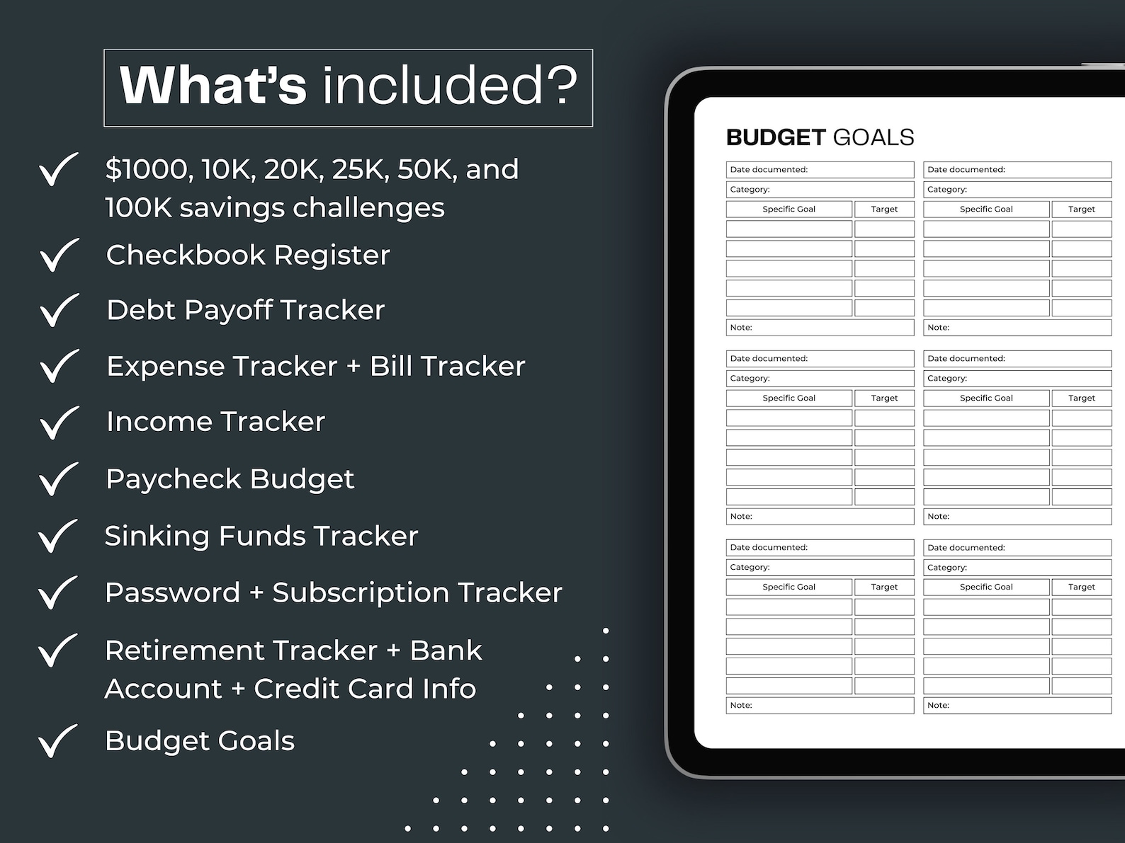 Budget Planner, Budget Planner Book, Printable Budget Planner, Budget ...