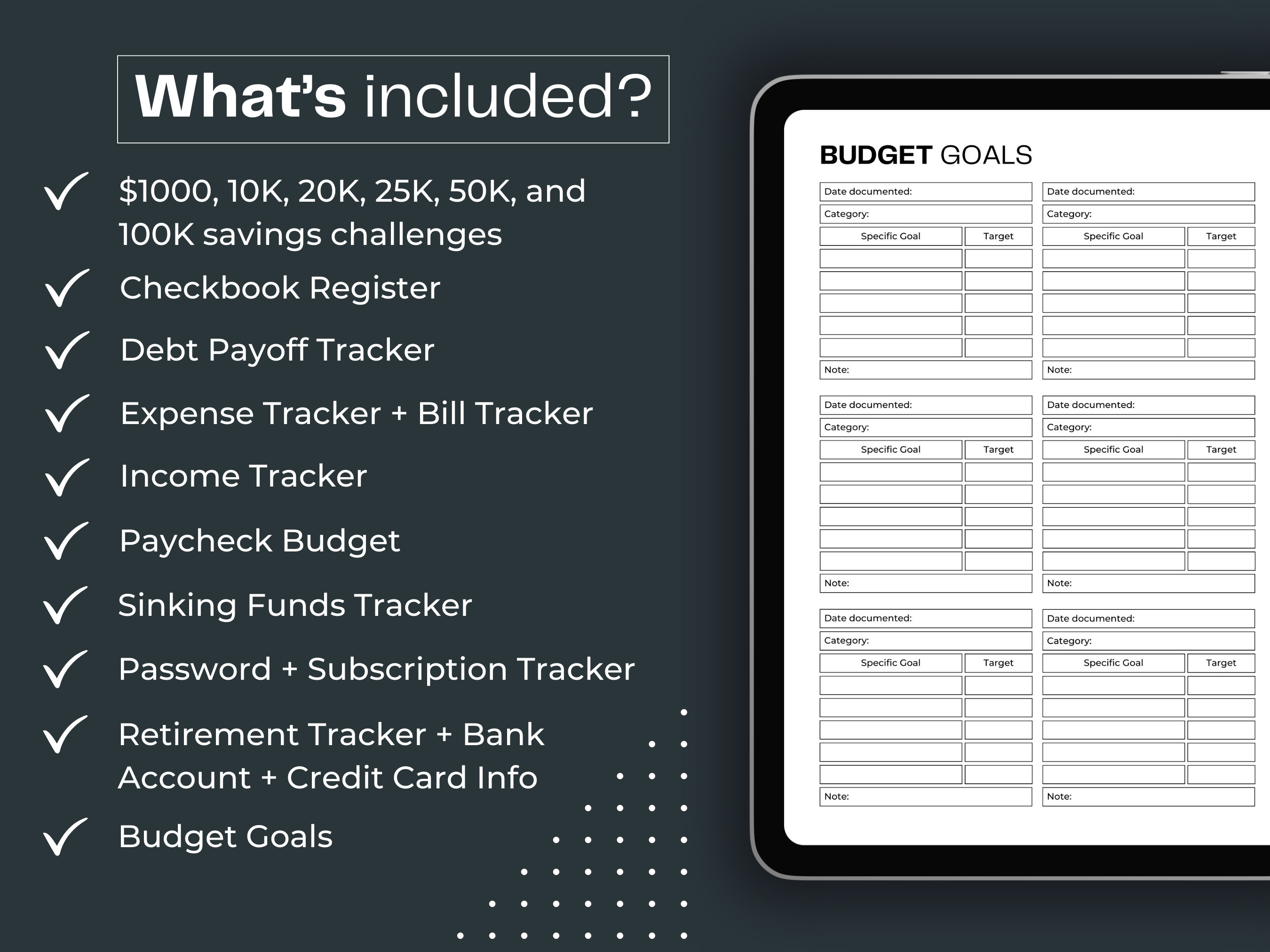 Budget Planner, Budget Planner Book, Printable Budget Planner, Budget ...