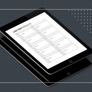 Lab Test Results Printable for Your Medical Binder Fillable PDF Lab ...