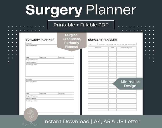 Surgical Procedures Chart | List Historical & Future Medical Operation ...