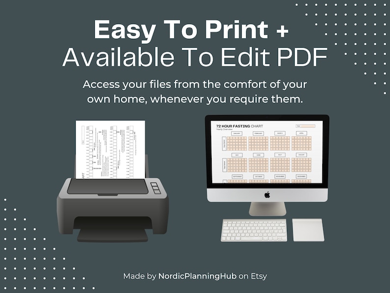 72 Hour Fasting Chart, Weight Loss Tracker (printable PDF) - Etsy
