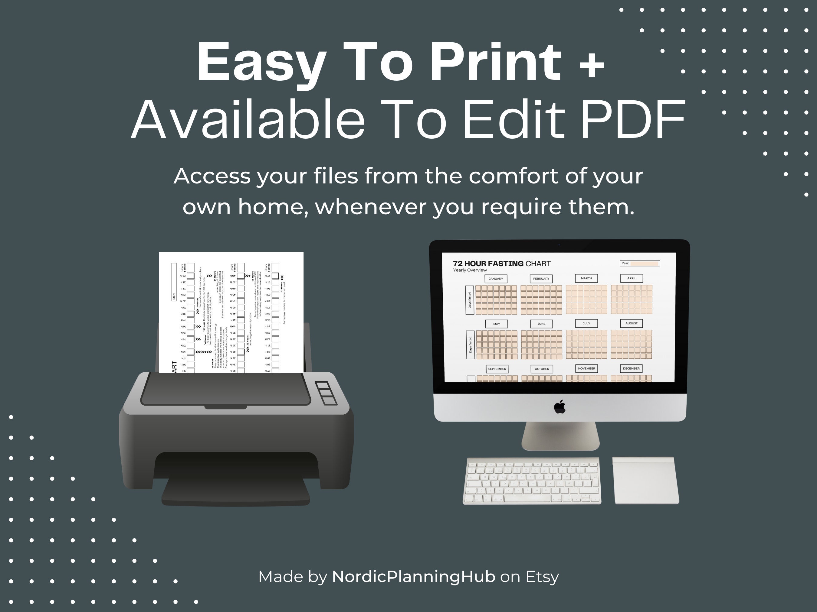 72 Hour Fasting Chart 3 Day Fasting Challenge Fillable Chart Weight ...