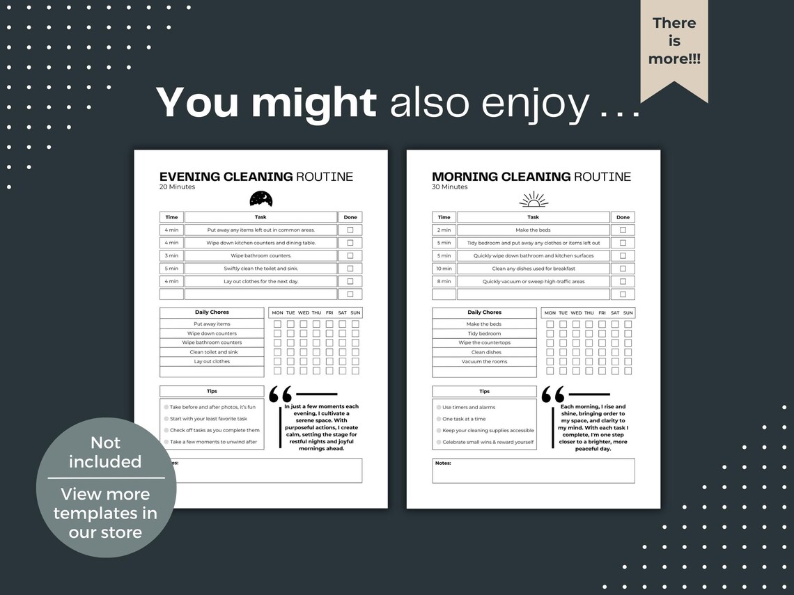 Kitchen Cleaning Checklist Printable, Fillable PDF (A4, A5, Letter) - Etsy