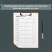 Weekly Goal Tracker Weekly Goals Template Weekly Goal Planner Habit ...