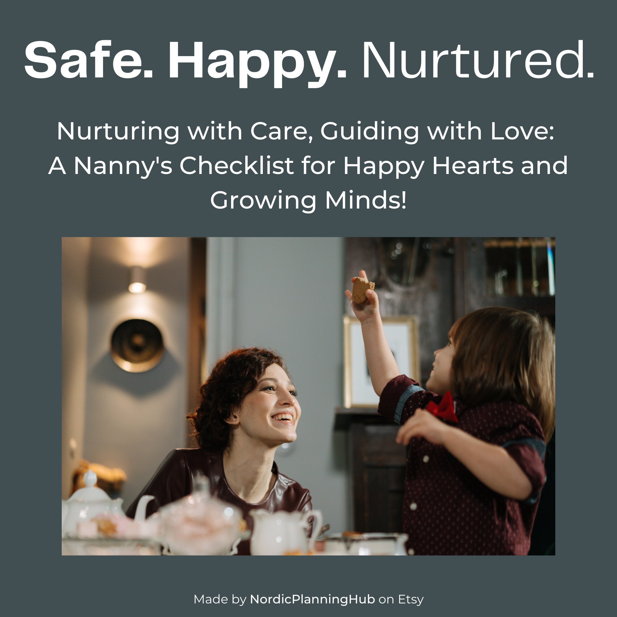 Nanny Checklist Nanny Schedule Babysitter Info Sheet Nanny - Etsy UK