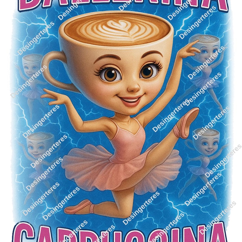 Cappuccino Ballerina Wall Art - Etsy