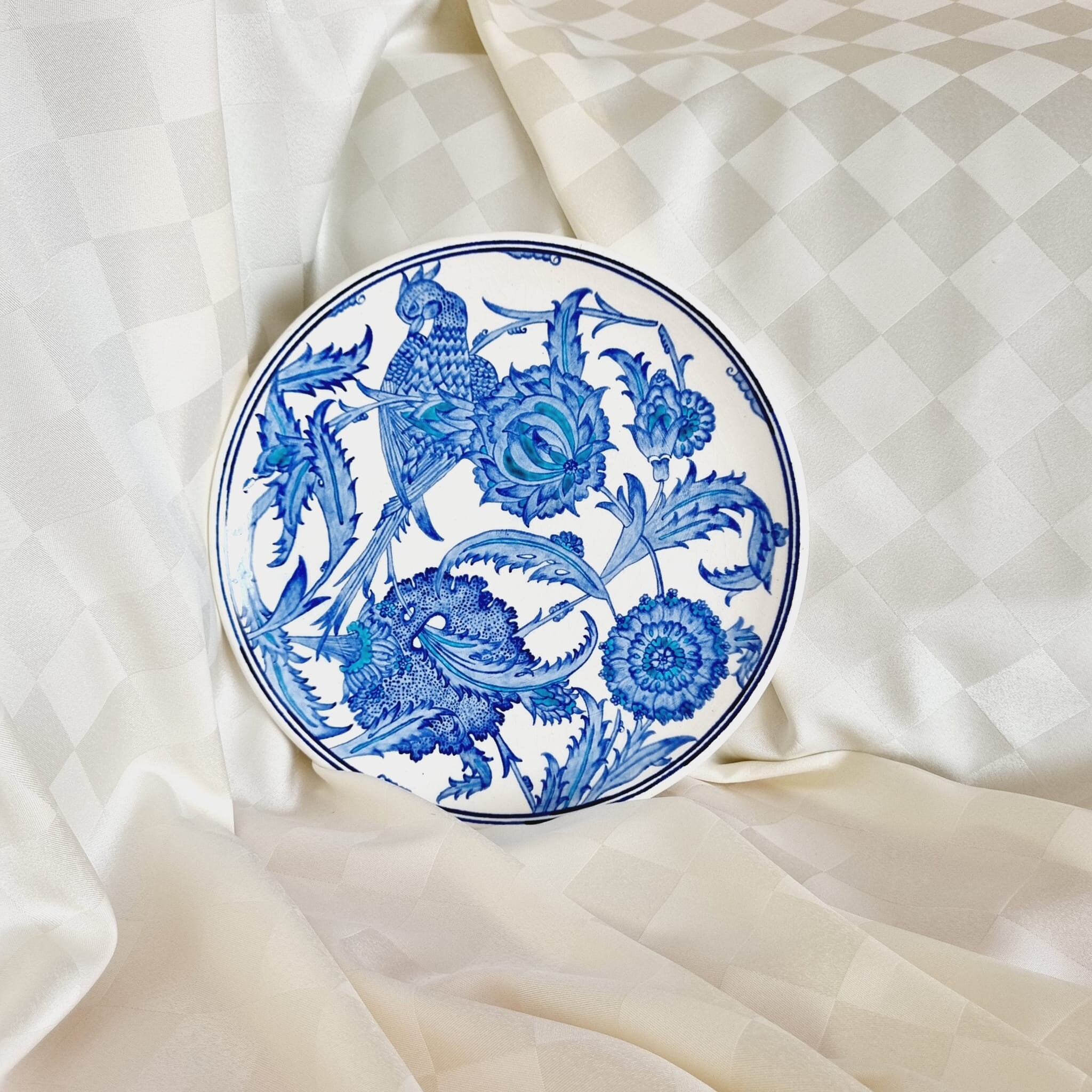 Traditional Decorative Tile Plate,mantel Decor,unique Autumn Decoration ...