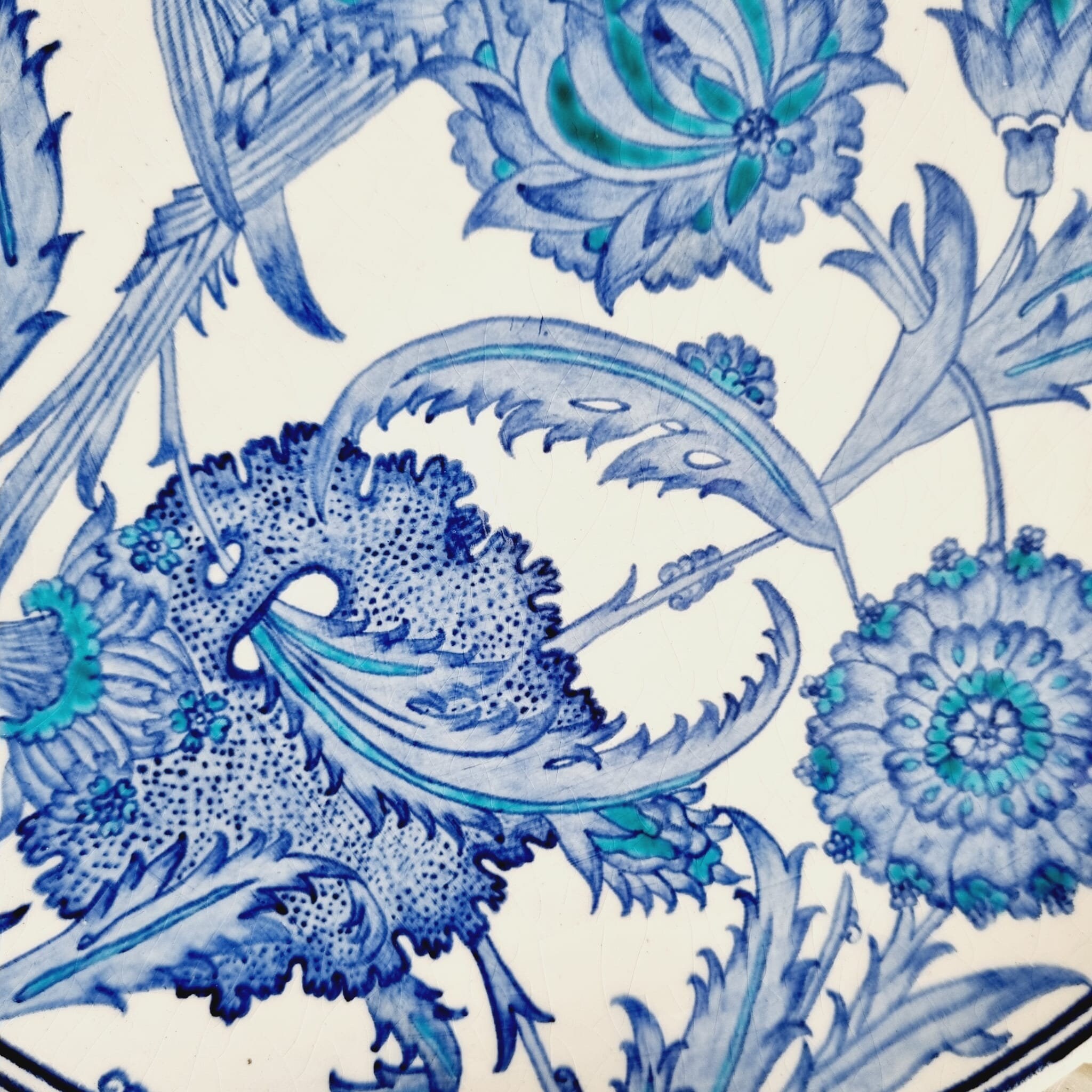 Traditional Decorative Tile Plate,mantel Decor,unique Autumn Decoration ...