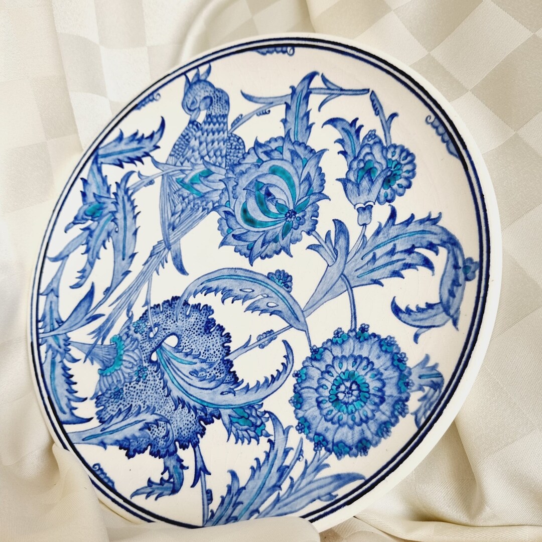 Traditional Decorative Tile Plate,mantel Decor,unique Autumn Decoration ...